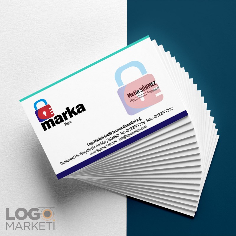 Kilit ve Güvenlik Logo Tasarımı / LM0100