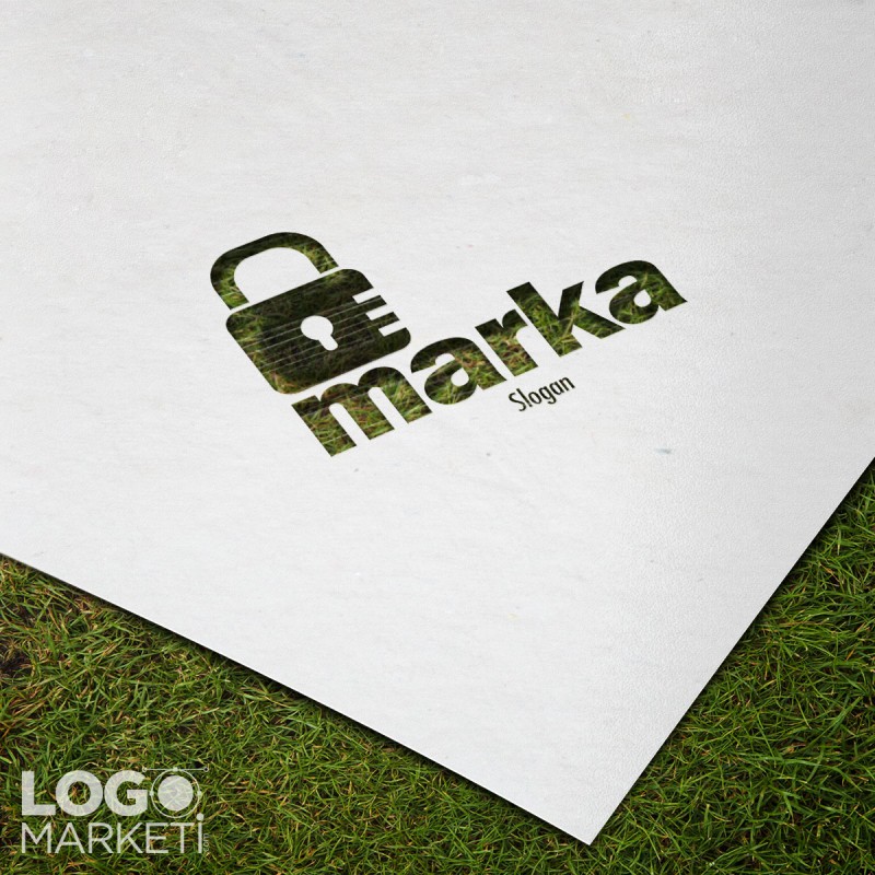 Kilit ve Güvenlik Logo Tasarımı / LM0100