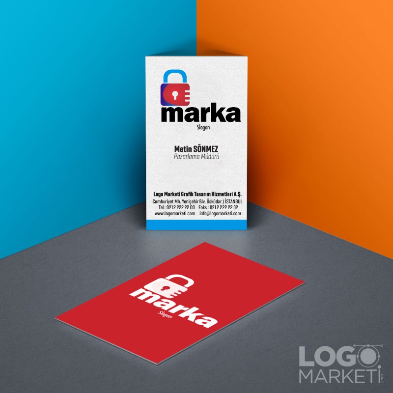 Kilit ve Güvenlik Logo Tasarımı / LM0100