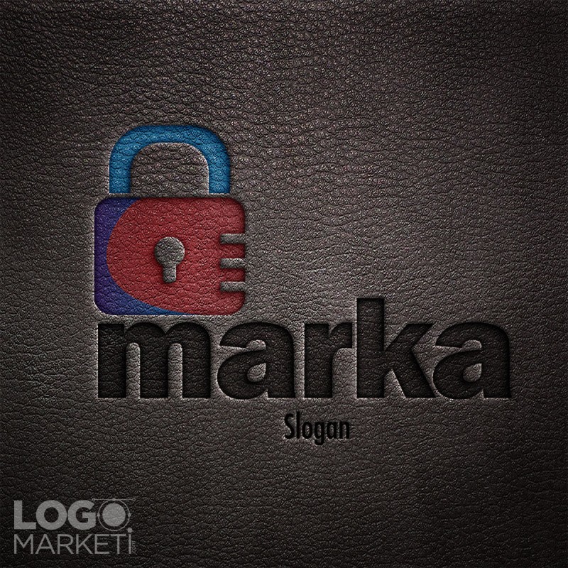 Kilit ve Güvenlik Logo Tasarımı / LM0100