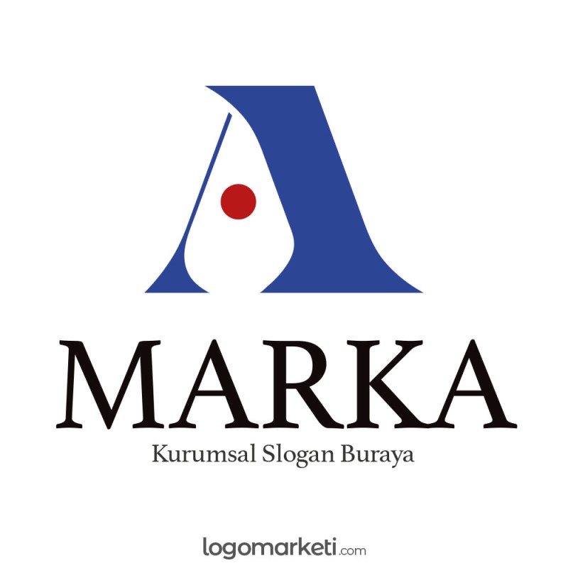 A Harfi Hazır Logo Tasarımı / LM0225